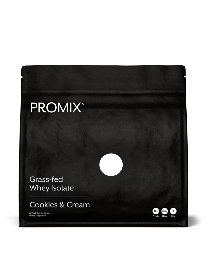 Cookies and Cream Whey Protein Isolate Powder | Promix Nutrition®